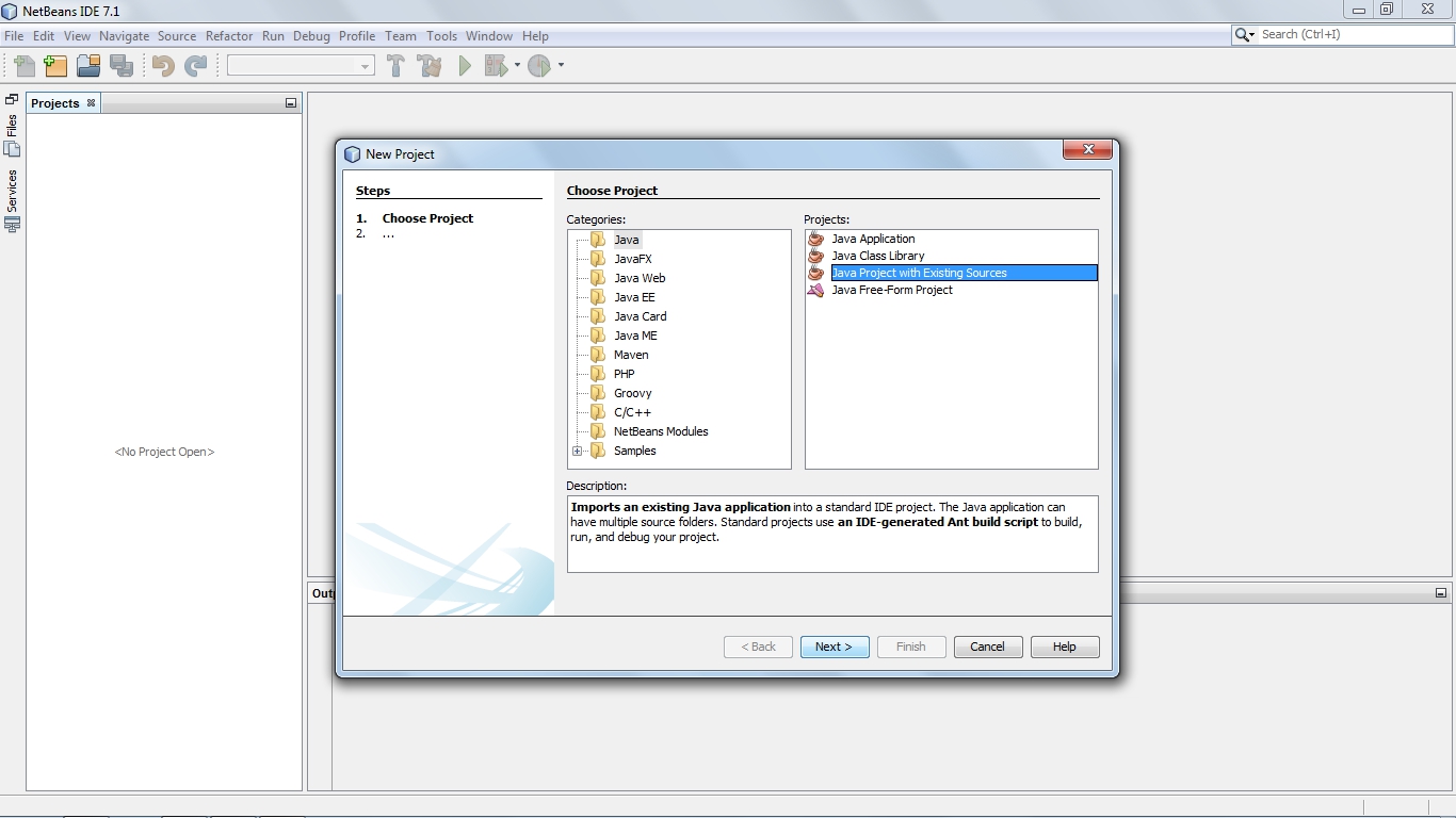 Practical Software: Example of Java Swing desktop application without ...