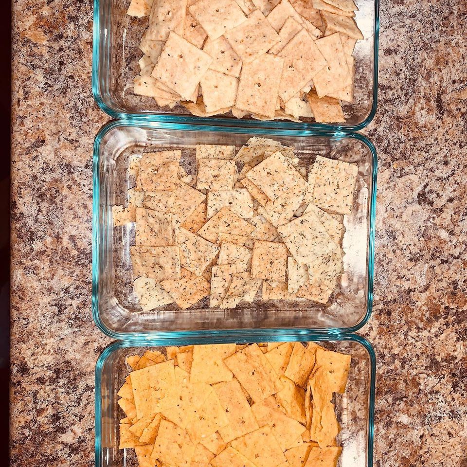 Keto Krackers for when you crave crackers.