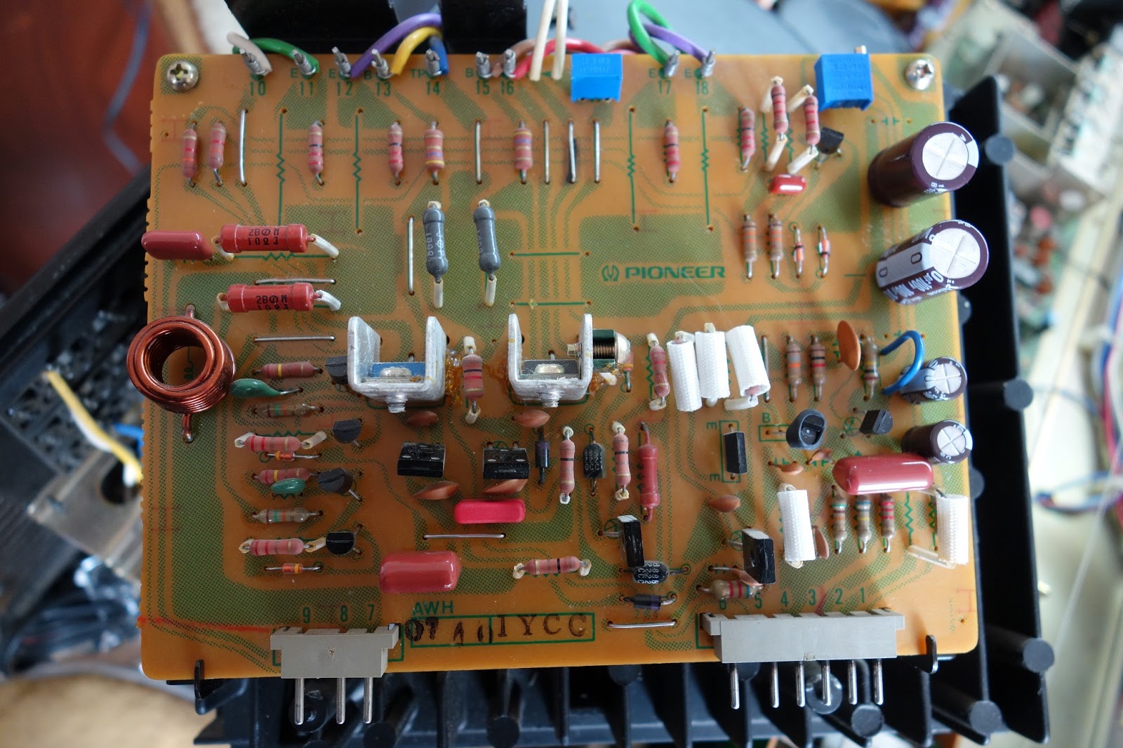 Matt's Vintage Audio Repair: Pioneer SX-1280 Gold Tier Restoration