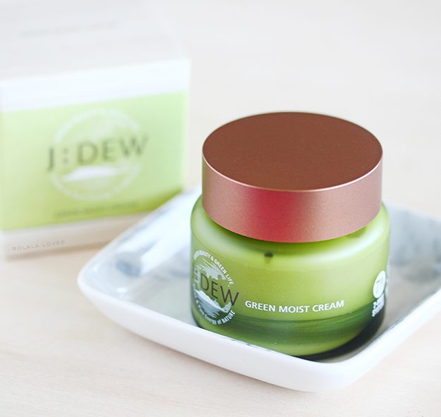 J:DEW Green Moist Cream Review | rolala loves