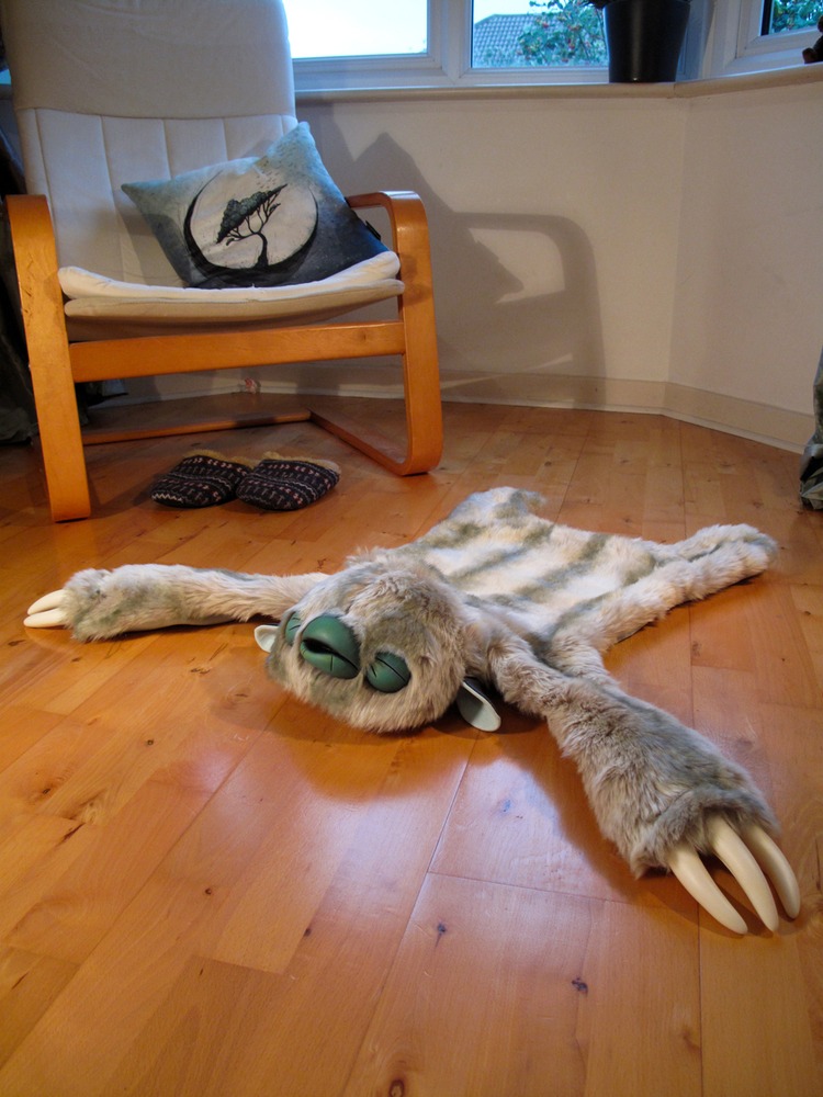 If It's Hip, It's Here (Archives): More Marvelous Monster Skin Rugs!