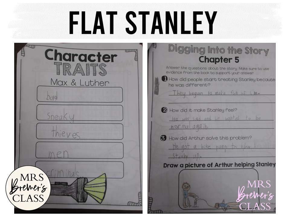 Flat Stanley Book Activities | Mrs. Bremer's Class