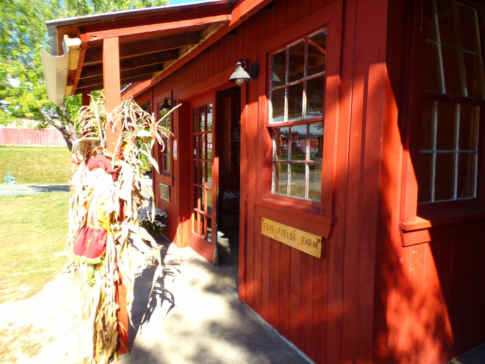 Orchard Hike - Apple Picking at Five Fields Farm, South Bridgton, Maine