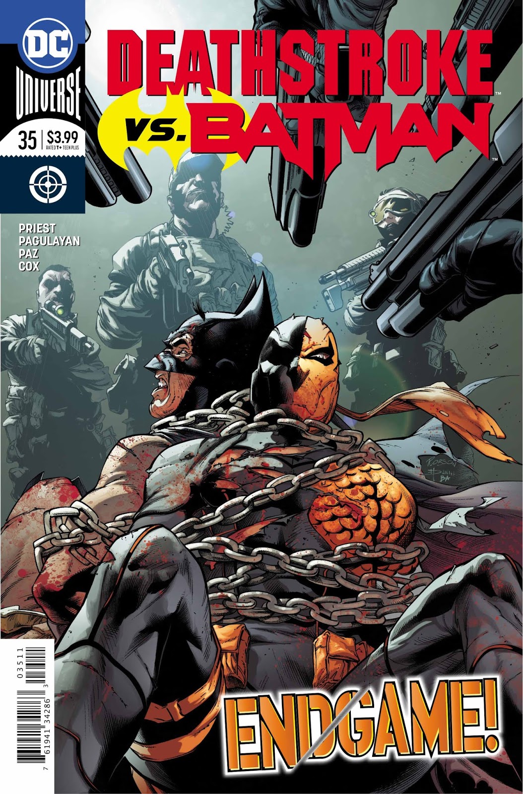 Weird Science DC Comics: Deathstroke #35 Review
