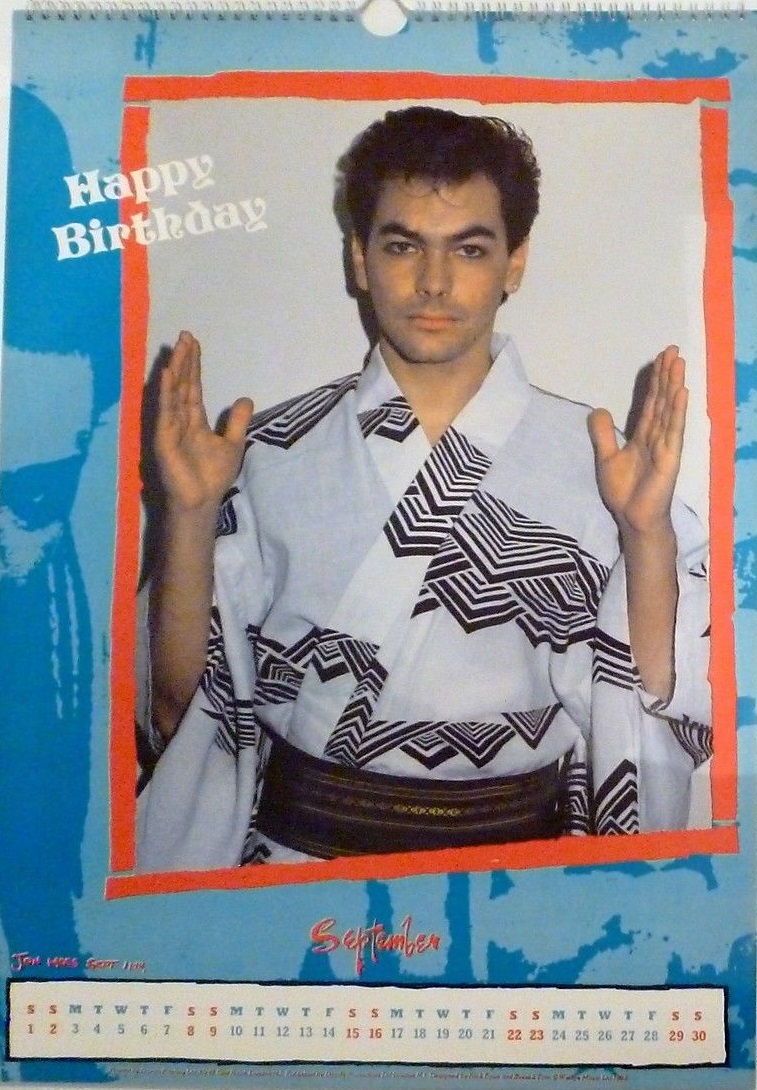Top Of The Pop Culture 80s: Culture Club Calendar 1984
