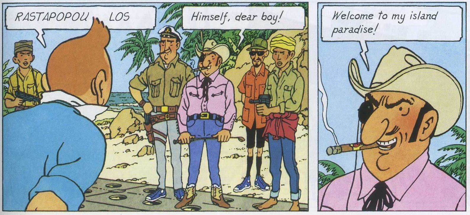 Κόκκινος Ουρανός: Ο Τεντέν, ο Rastapopoulos και οι Εβραίοι