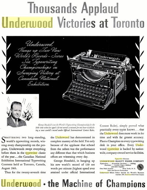 oz.Typewriter: Flash Typewriters, Flash Cars: 1928-1968