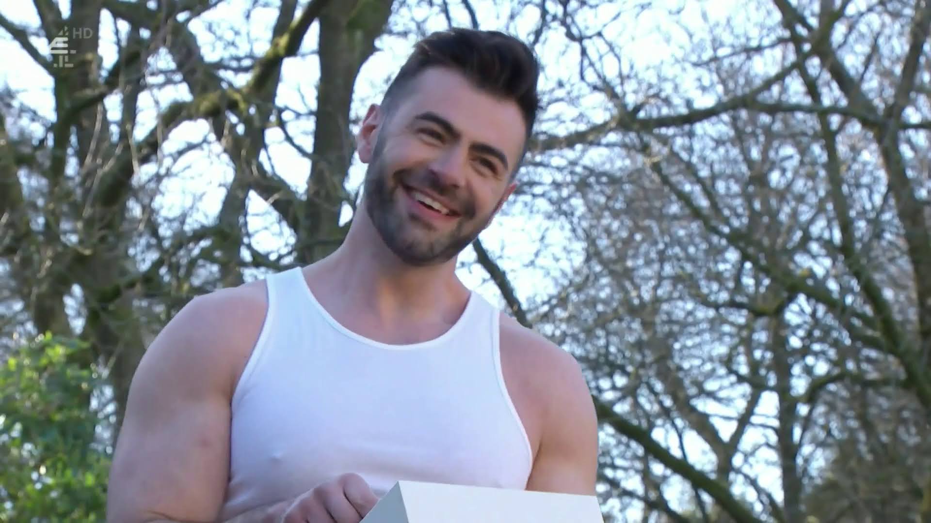 Hollyoaks off the Charts: David Tag Shirtless