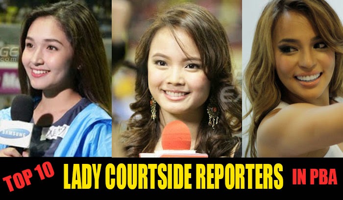 TOP 10 Hot and Sexy Lady Courtside Reporters in PBA (2011-2015) | Pinoy ...