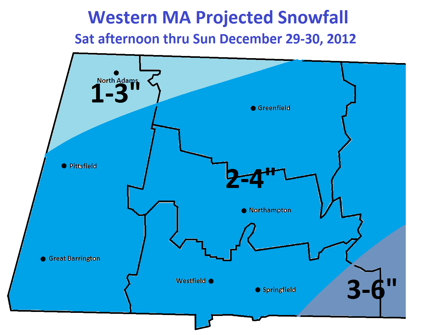 Western MA Weather: 2012