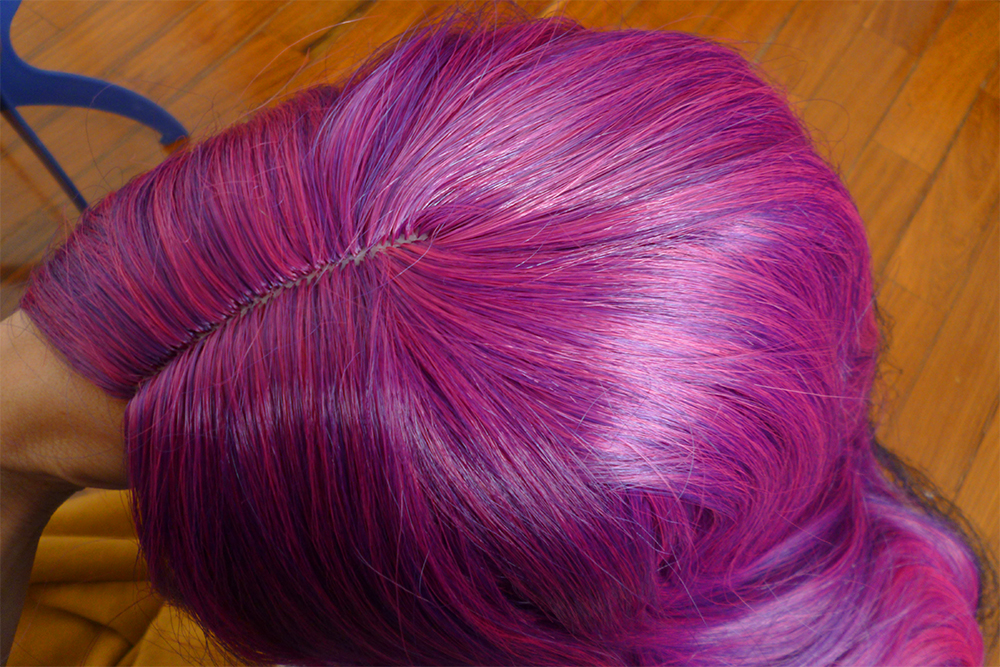 Peluca morada - Purple wig Cosplaysky.es - Cinnamon Annie