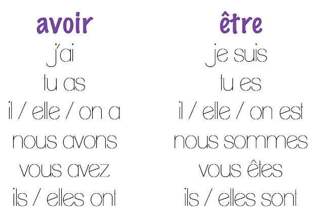 ¿A lápiz o a boli?: 4EP_les verbes auxiliaires