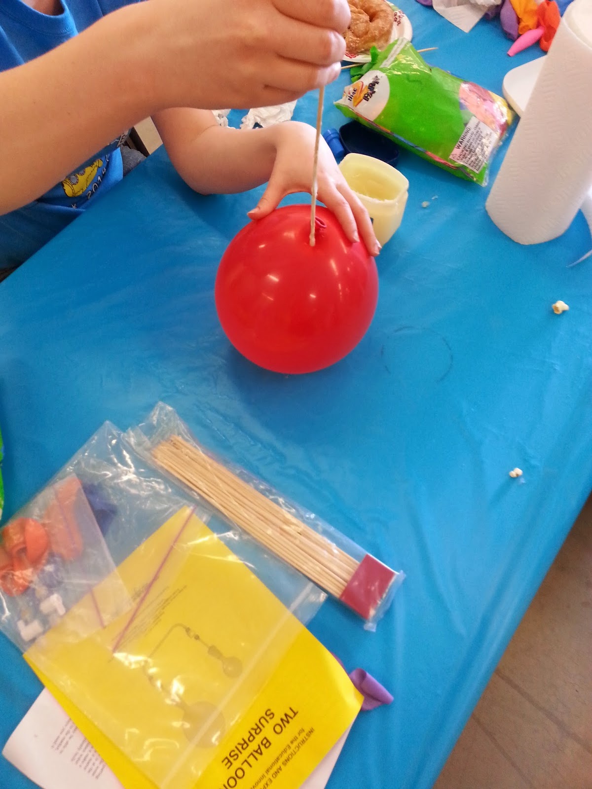 The Cool Science Dad: Non-Popping of a Balloon