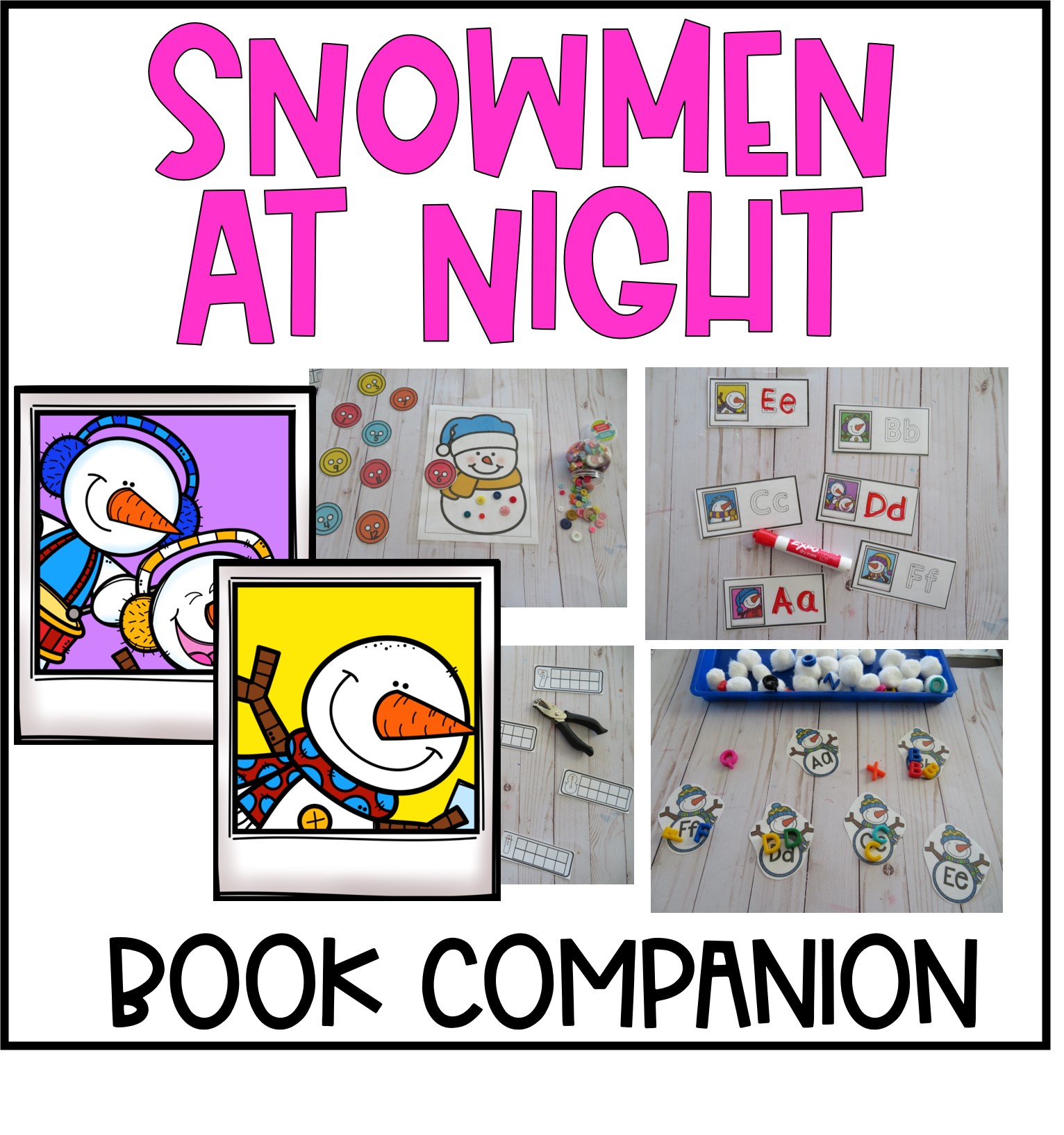 Preschool Book Companions | Busy Hands and Minds