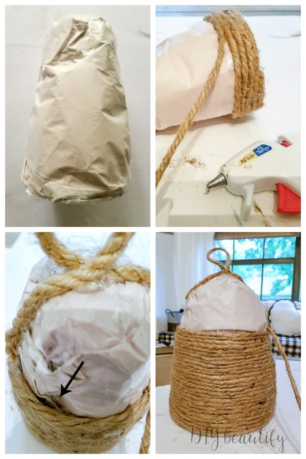 Easy DIY Bee Skep for under $10! - DIY Beautify - Creating Beauty at Home