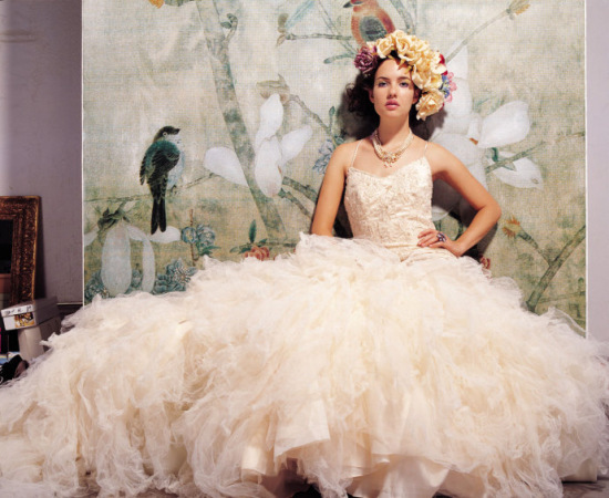 Fashion-Bride: Rococo style wedding dress is coming