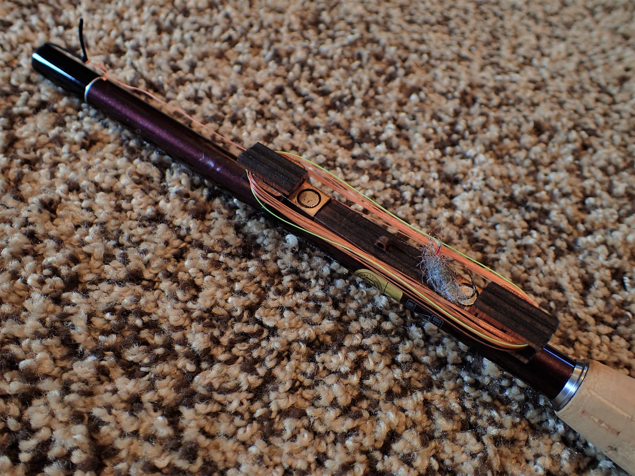 Teton Tenkara: Ikari - Line storage spool, Fly box, and Line winder ...