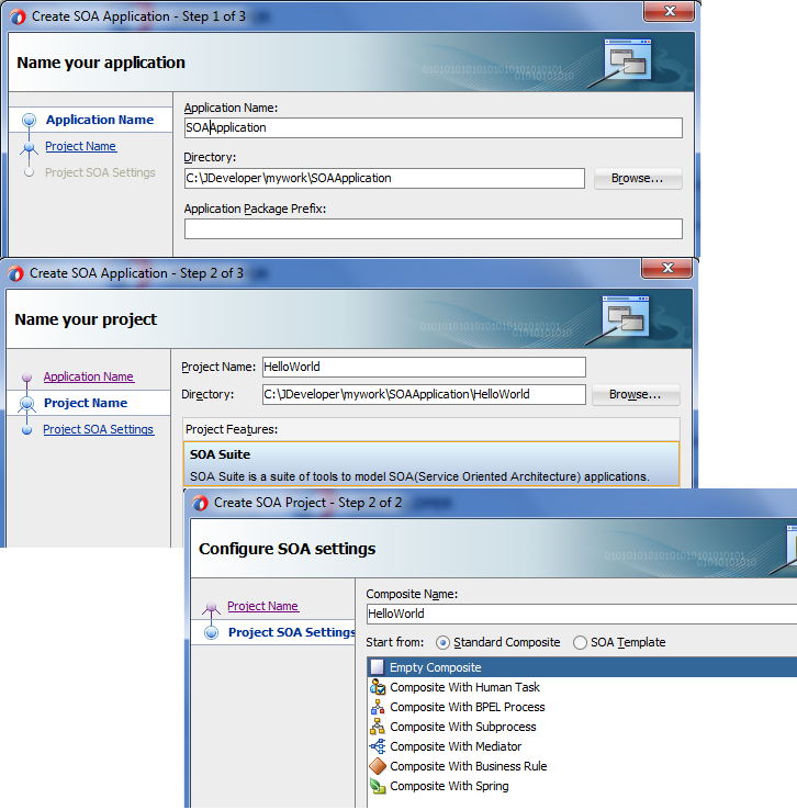 Get Started With Oracle Soa 12c Hello World Sample Oracle Fusion Middleware Blog