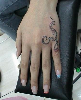 Konsep Tato Keren Di Jari, Tato Tangan