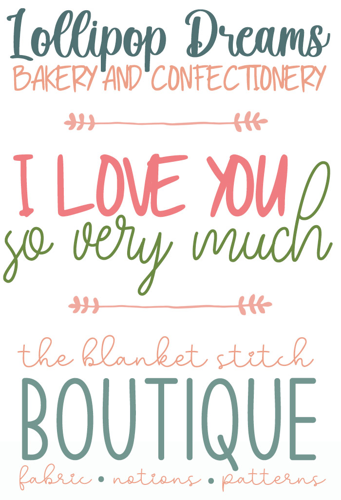 15 Free Hand Lettering Fonts | i should be mopping the floor