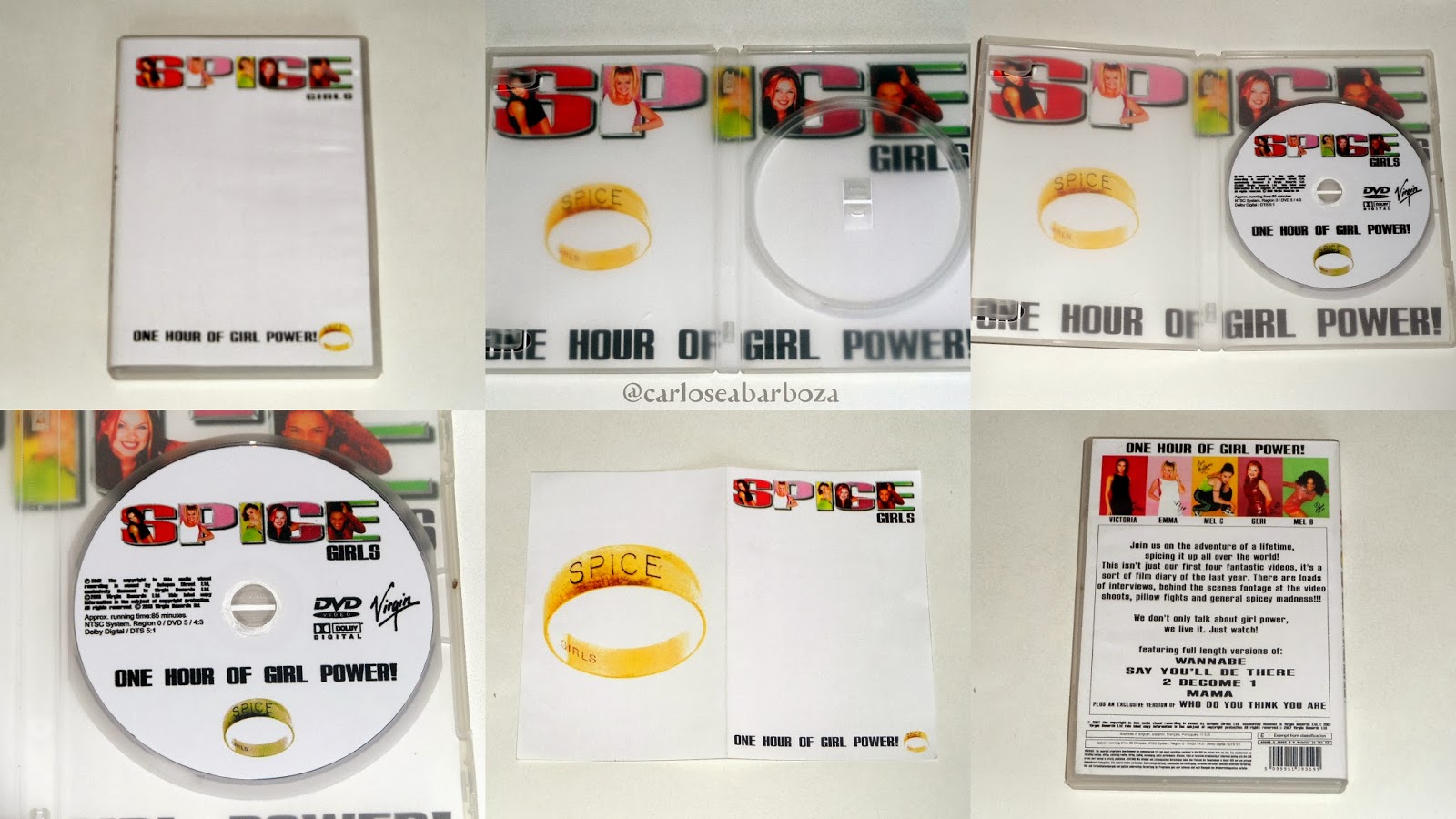 Melanie C Collection: DVD Spice Girls - One Hour Of Girl Power!