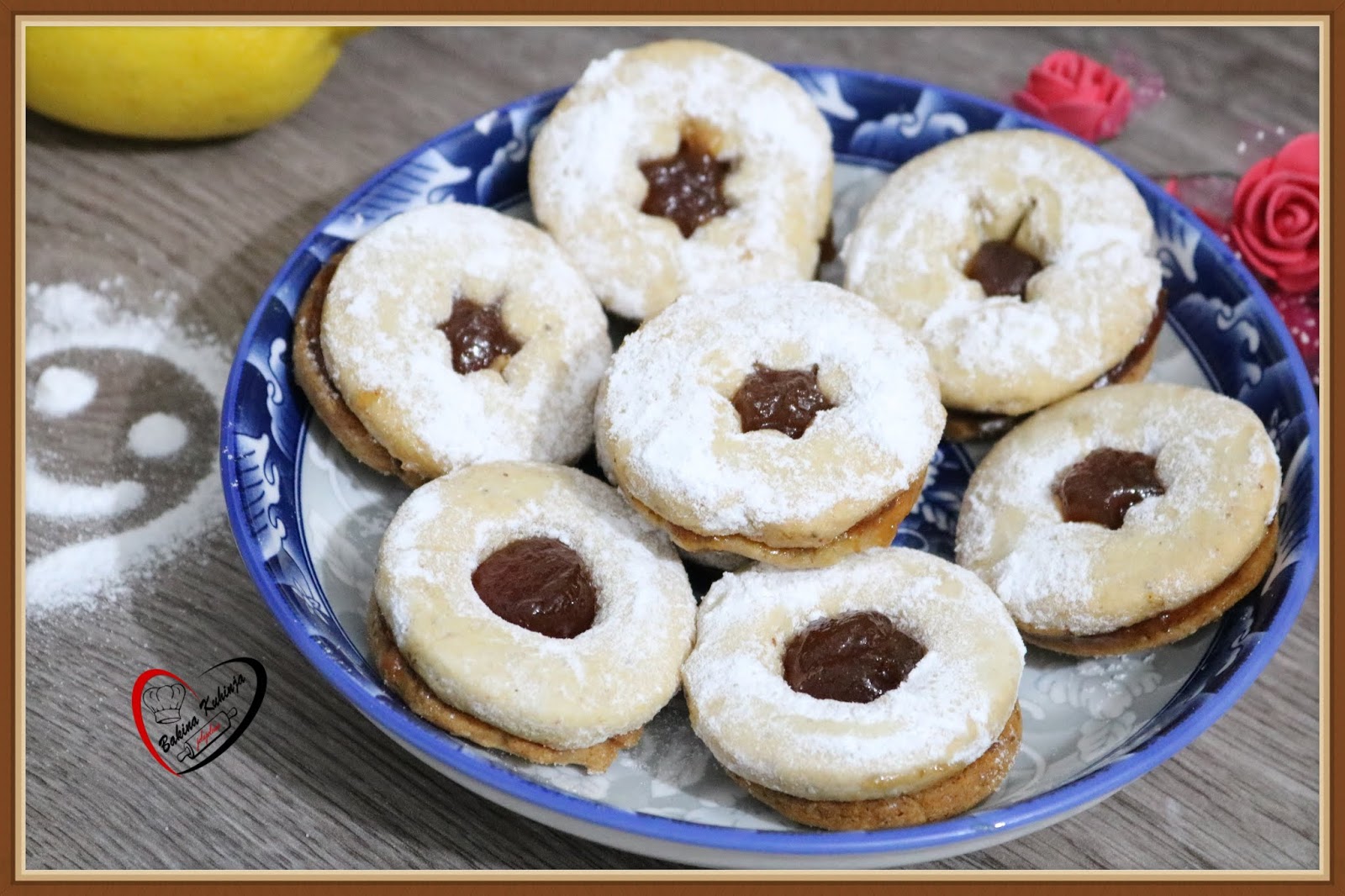 Bakina kuhinja - kako se prave linzeri /how to make Linzer cookies ...