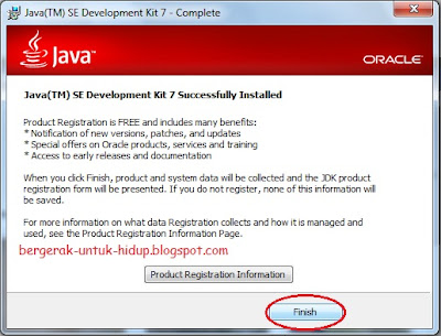 Cara Menginstal Java Development Kit 7 (JDK 7) | Bergerak Untuk Hidup