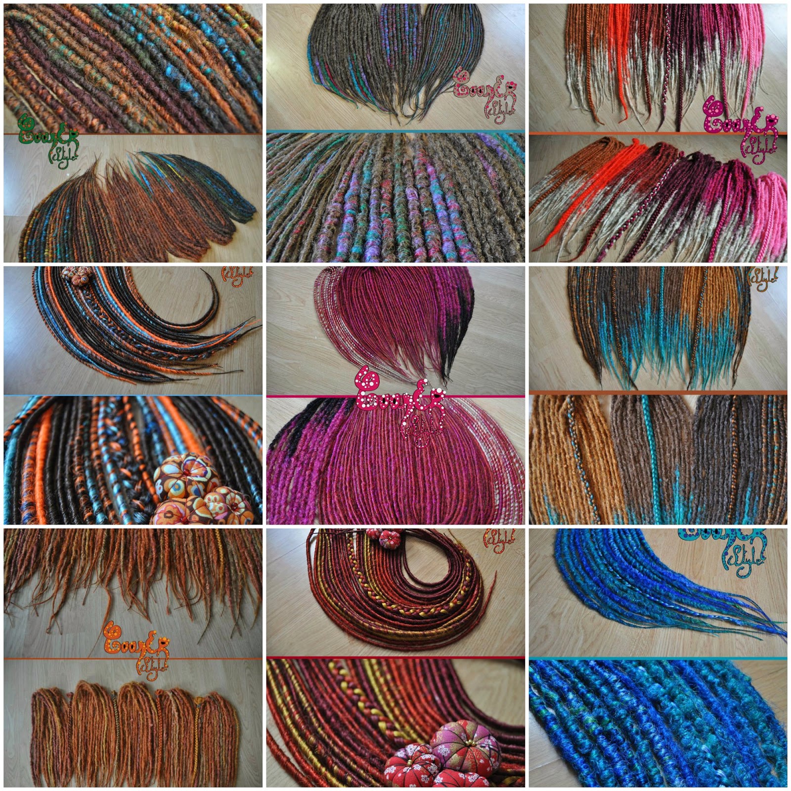 Cooper Style - Dreads Synthétiques: Complète jusqu'à juin 2015