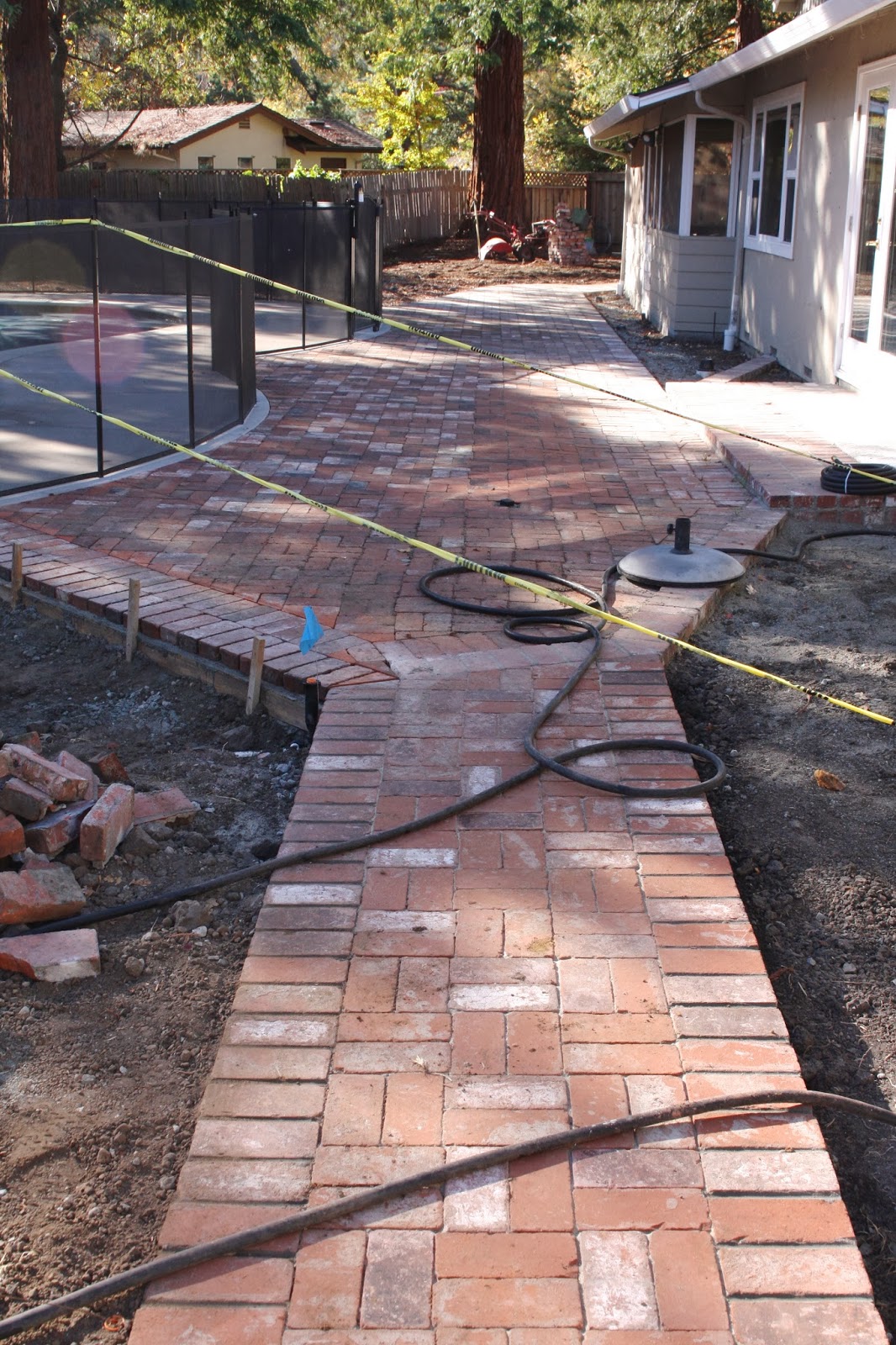 Outdoor Udate: Stacking those Bricks - Simply Organized