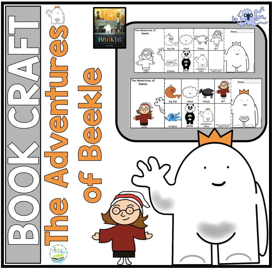 THE ADVENTURES OF BEEKLE BOOK CRAFT ~ Book Units by Lynn