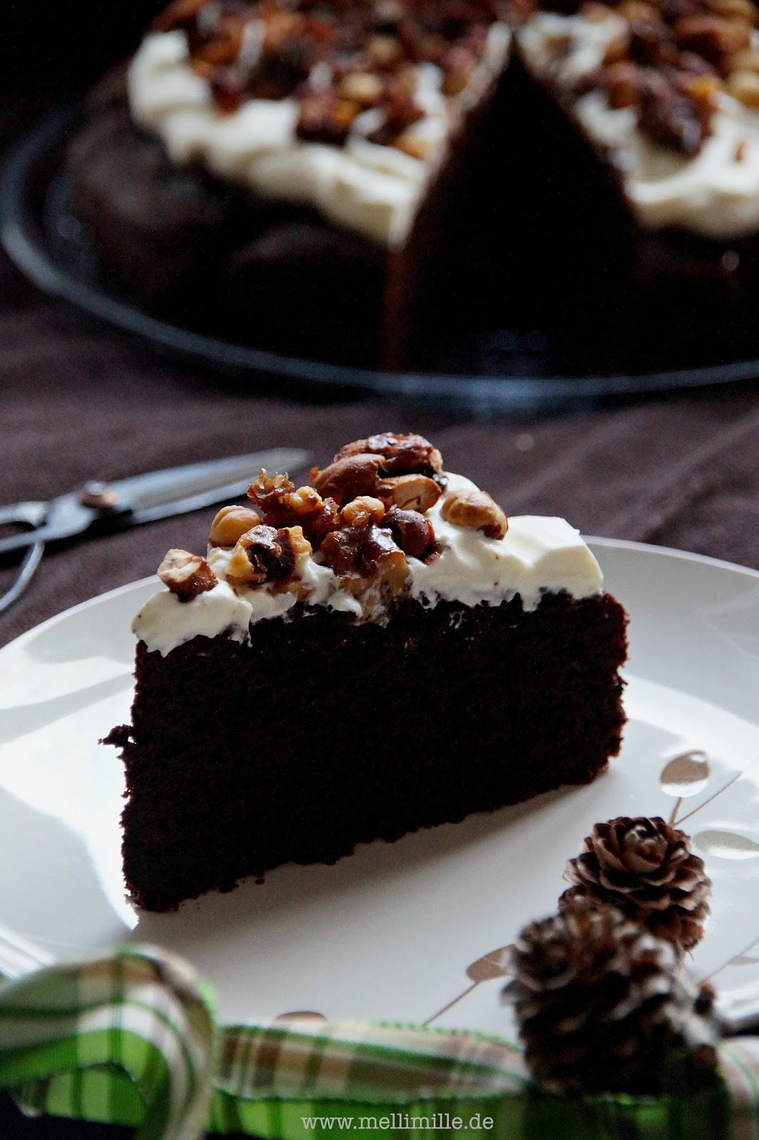 mellimille: Red Ale Cake with Pumpkin spiced Honeynuts