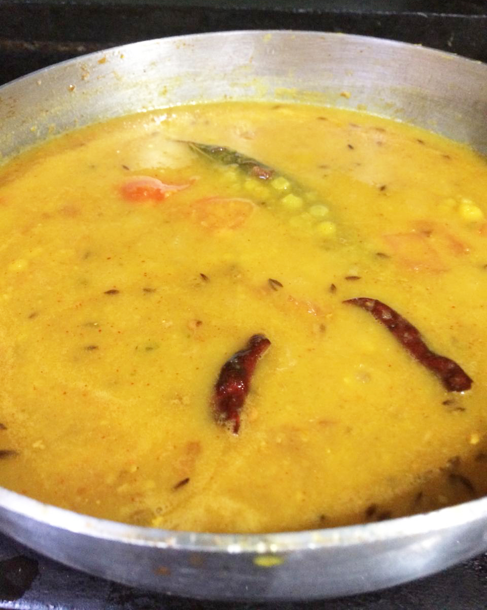 Tastes Different (The Food Blog): WHIPPED EGG COATED IN RICH MATOR DAL ...