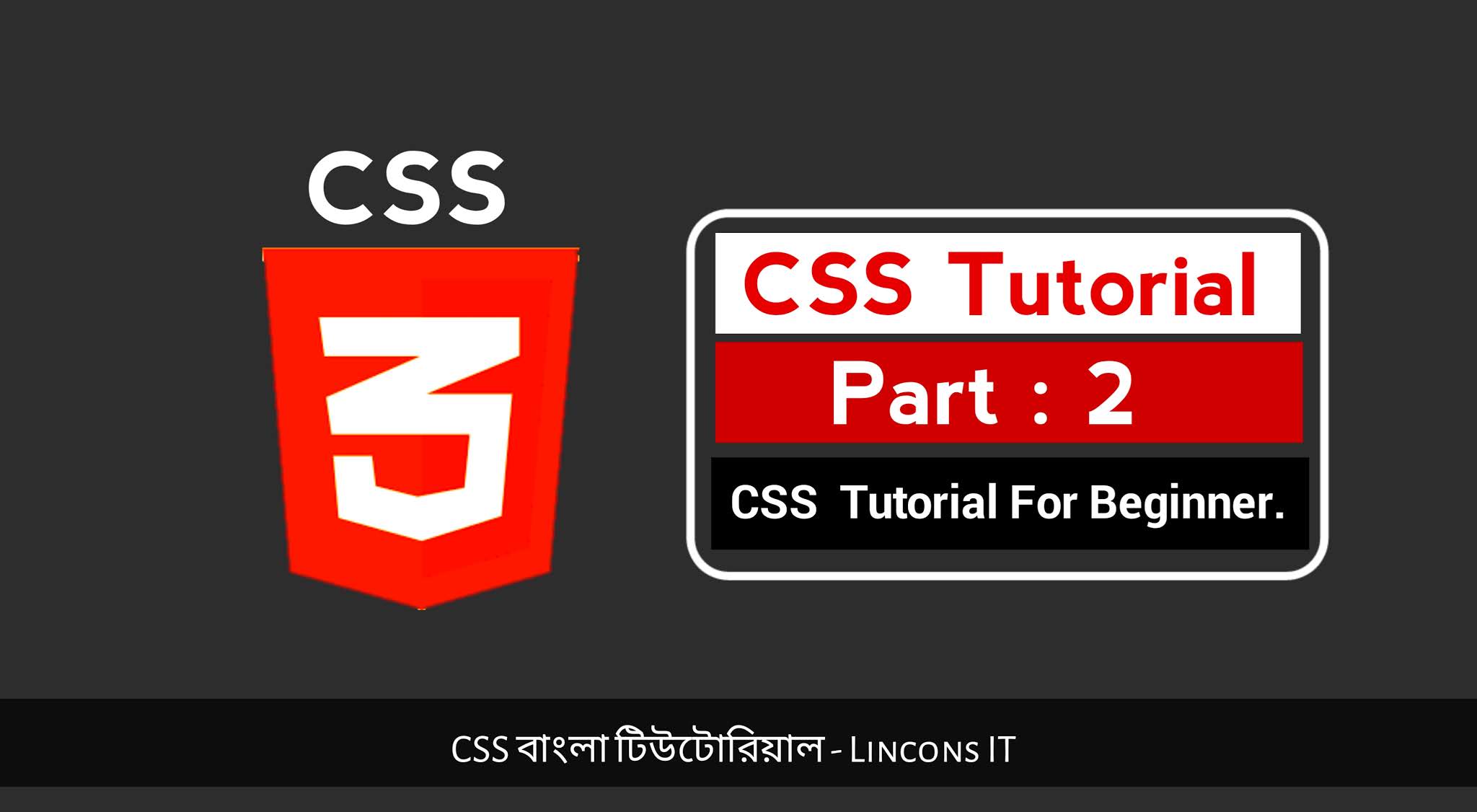 CSS Part : 2 - CSS Syntax & Selector. - Lincons Tech CSS Part : 2 - CSS Syntax & Selector. - Lincons Tech