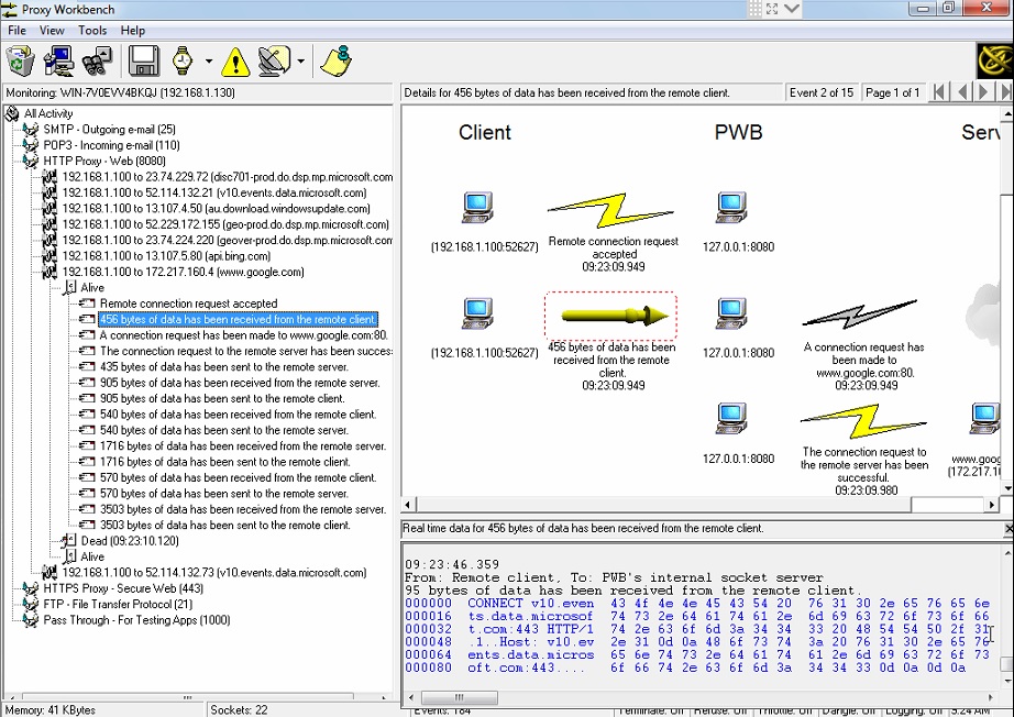 My Cybersecurity Journal: Web Proxy Server Using Proxy Workbench and ...