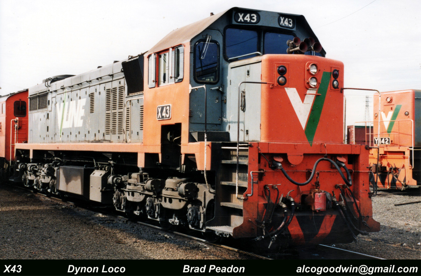 Australian Locomotive Rosters: VICTORIAN X CLASS