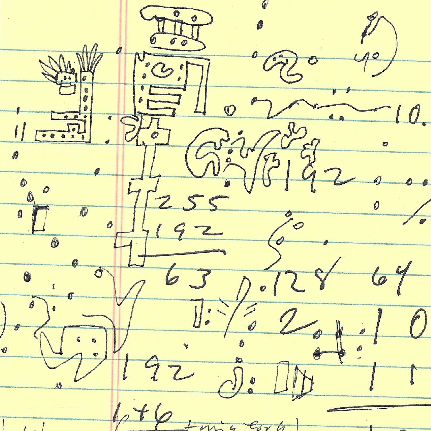 The New Post-literate: A Gallery Of Asemic Writing: VP: Asemic Math ...