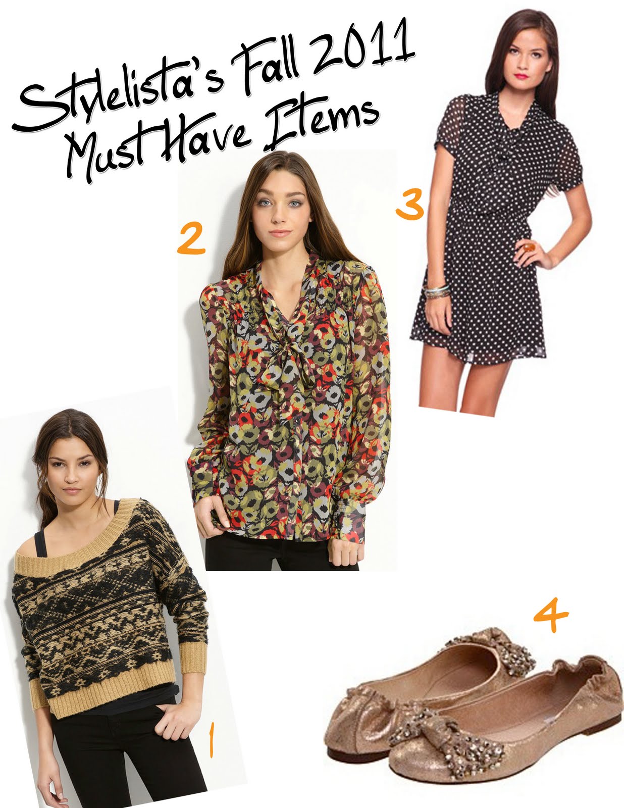 Stylelista's Fall 2011 Must Have Items | Stylelista Confessions