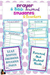 First Grade Love: Prayer and Bible Journal For Students and Teachers