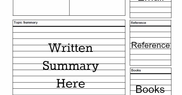 Blank Study Guide Template | Persuasive Essay
