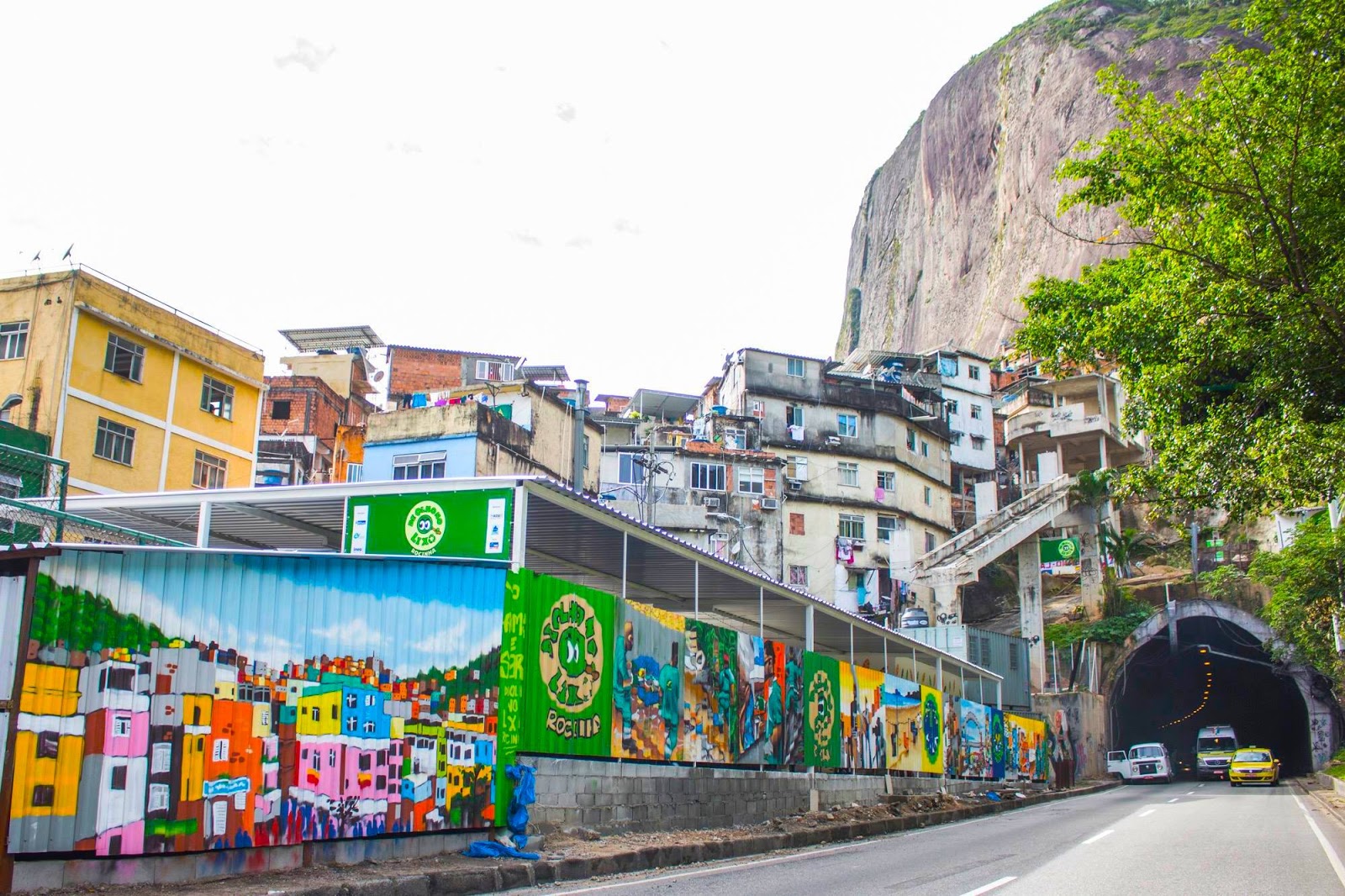 Life in Favela of Rocinha, Rio de Janeiro, Brazil: Recycling Project in ...