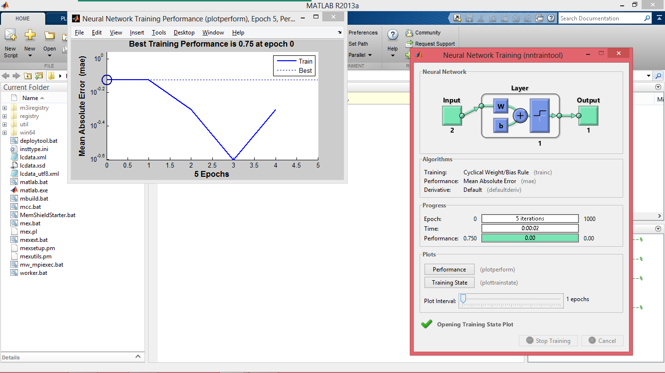 Matlab NNtool : Simple Perceptron model ~ Learn Teach Share