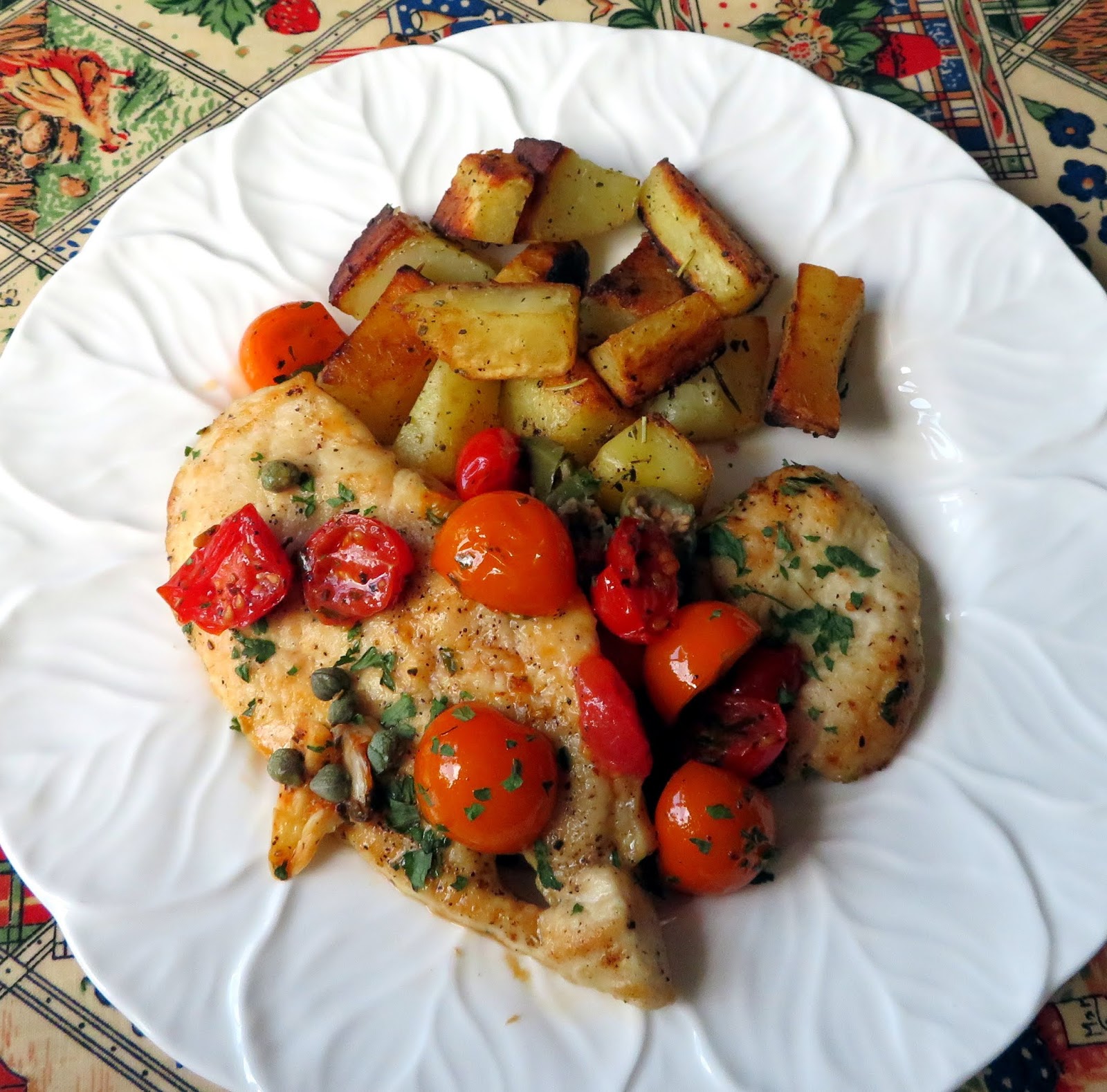Mediterranean Sauced Chicken Escallops | The English Kitchen