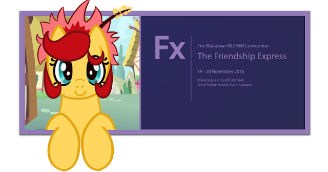 Equestria Daily - MLP Stuff!: Friendship Express Announces 2016 Event!
