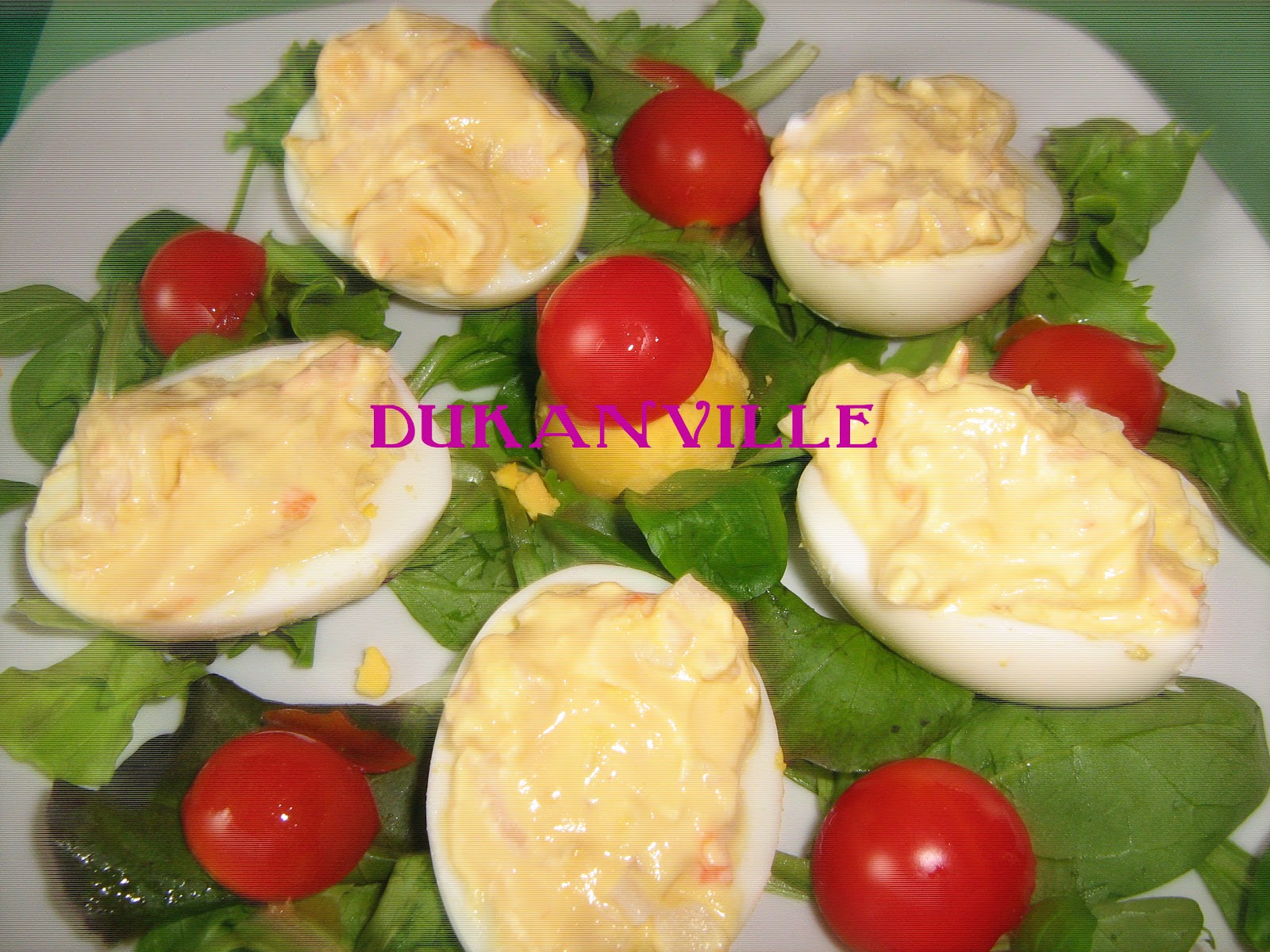 DukanVille Ricette Dukan: UOVA RIPIENE DI SURIMI