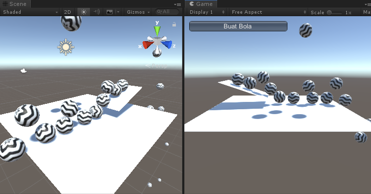 Penggunaan Prefab dan Fungsi Instantiate pada Unity 3D