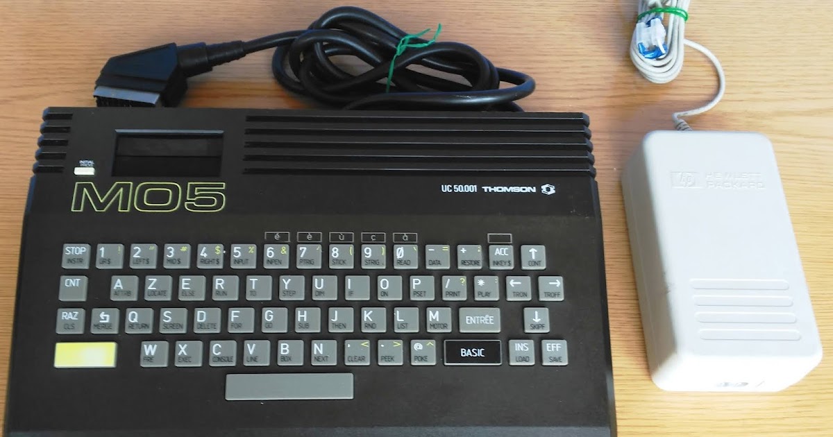 Retro Ordenadores Orty: Ordenador Thomson MO5 (1984) (placa base revisada)