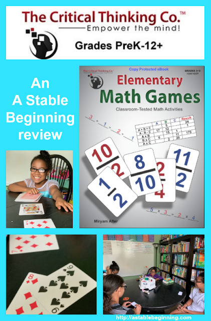 A Stable Beginning: Elementary Math Games from The Critical Thinking Co ...