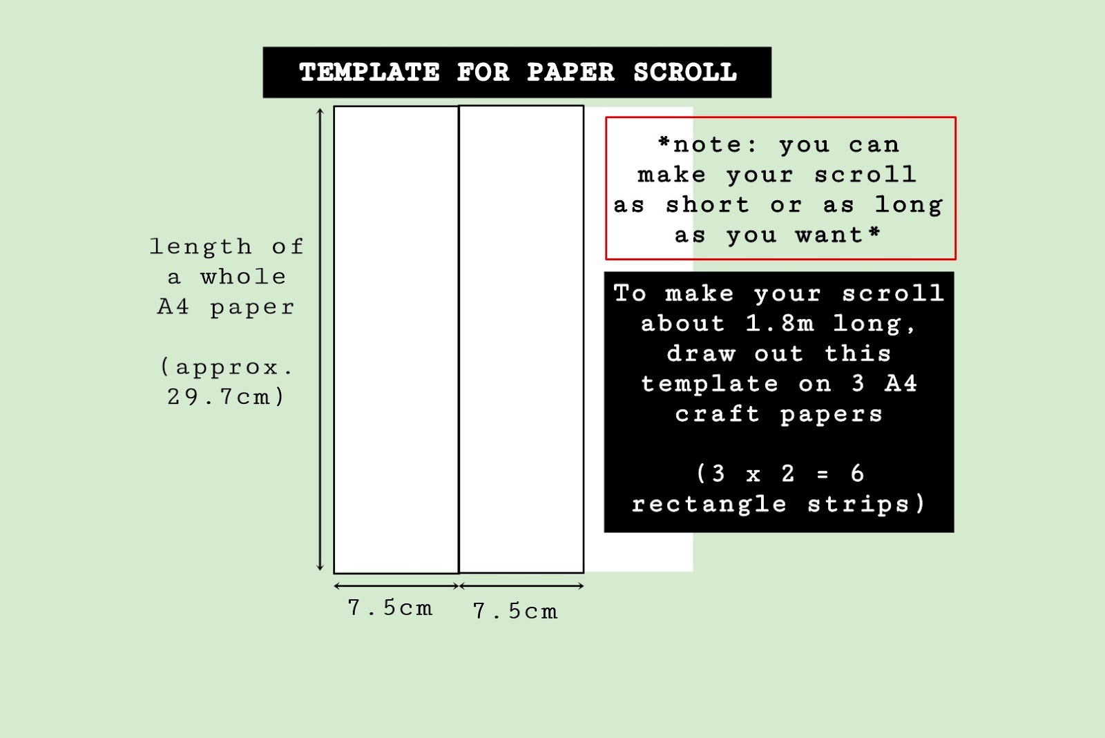 Braysel's Diary: DIY Manual Scroll Scrapbook