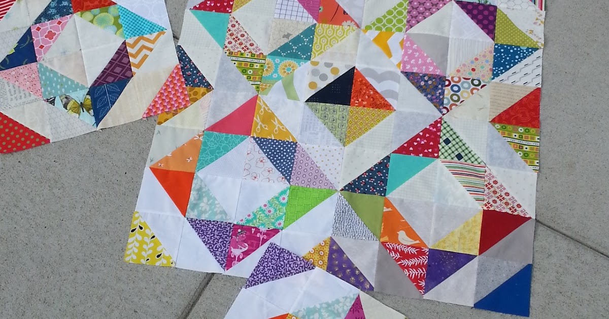Steph Jacobson Designs: rainbow diamond quilt blocks