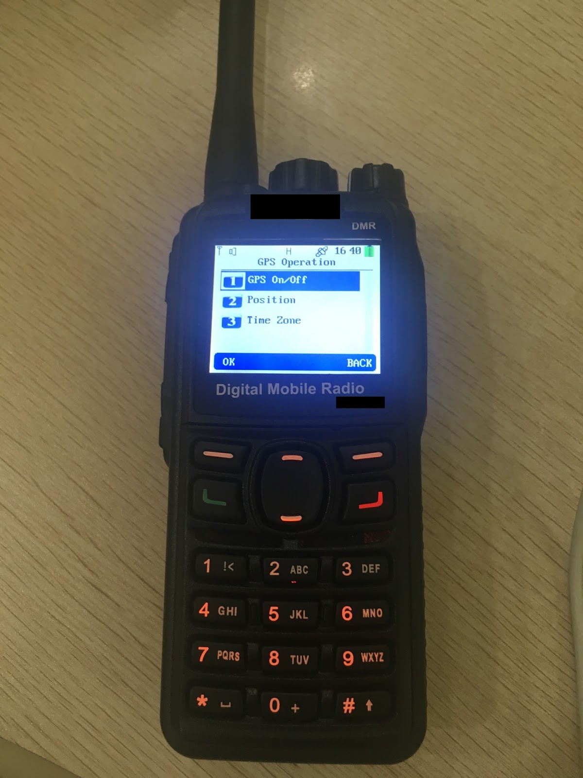 Makers eXperimenters and Operators: DMR configuration, operation and setup